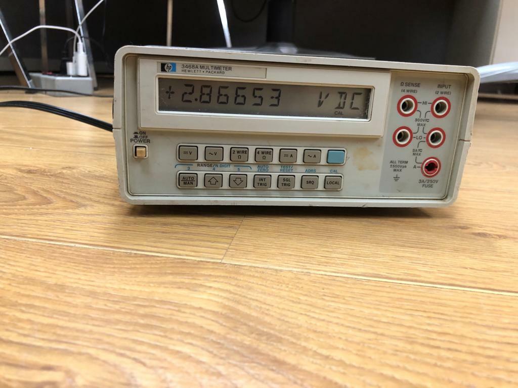 HP Hewlett Packard 3468A Multimeter T34627 | eBay