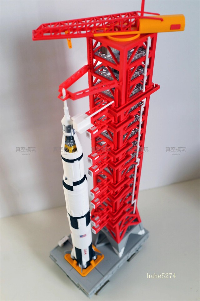 1/400 Scale Saturn-5 Launching Tower Frame Model 3D Build Painted Model ...