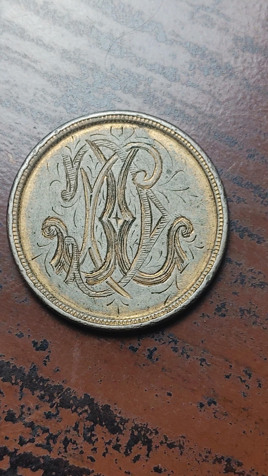 Love Token Liberty or V Nickel Initials ? Intricate S511 | eBay