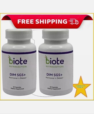 Biote Nutraceuticals - DIM SGS + - Hormone + Detox (120 Capsules) | eBay