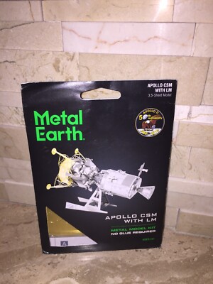 METAL EARTH APOLLO CSM WITH LM 3D MODEL KIT | eBay
