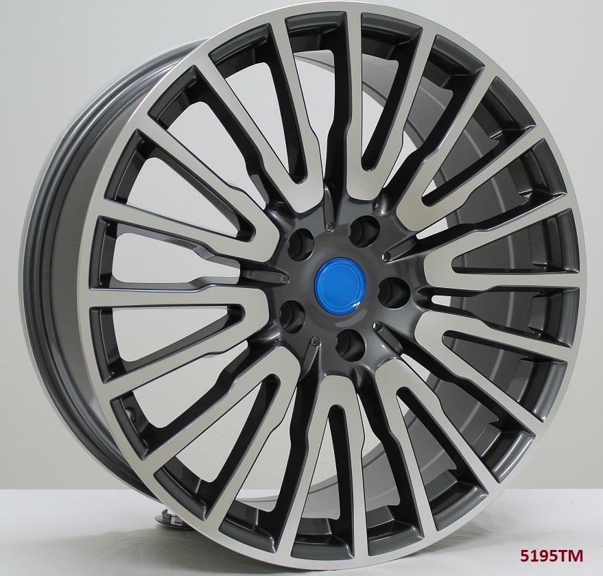 20'' wheels for BMW 528 535 550 XDRIVE 2011 & UP 5x120 (staggered 20x8 ...