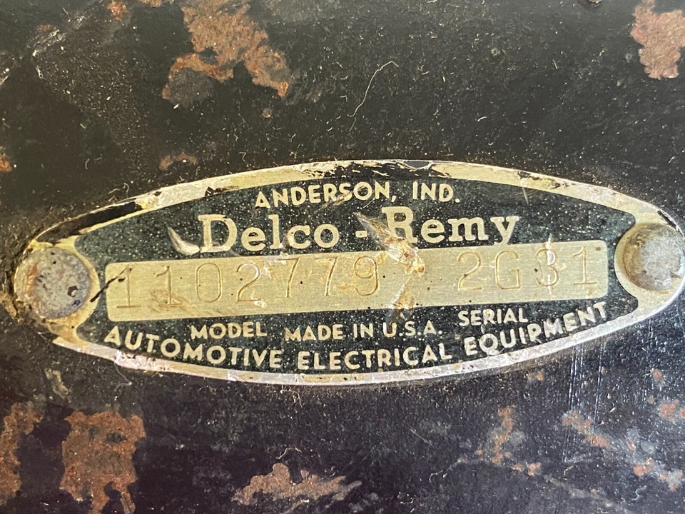1950 1951 1952 1953 BUICK DELCO REMY 6 VOLT GENERATOR | eBay