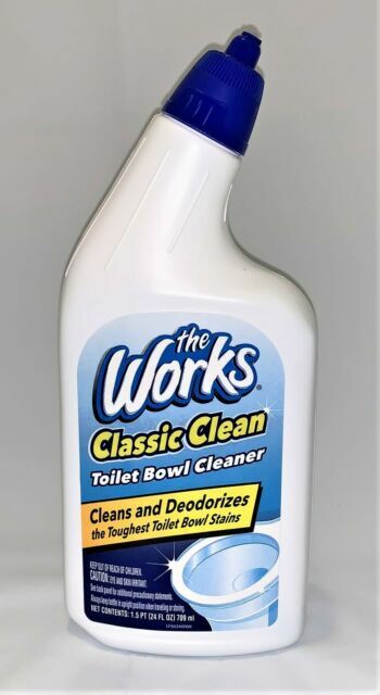 The Works Classic Toilet Bown Cleaner - 60ml, 2 Pack for sale online | eBay