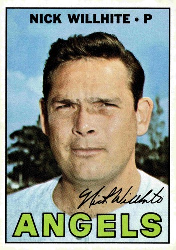 1967 Topps Nick Willhite #249 - California Angels | eBay