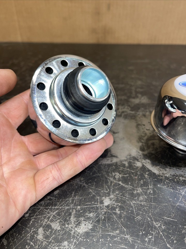 1950s ? 60s 40s?? Ford Oil Fill Cap Push Style Breather Automobile ...