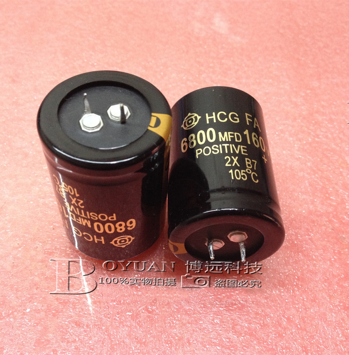 For 5pcs Hitachi HCG 160V 6800UF Electrolytic Capacitor 35*50 | eBay