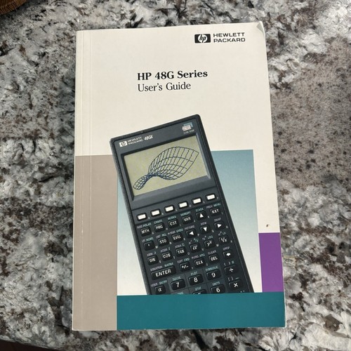 Hewlett Packard HP 48G Series Graphing Calculator User’s Guide | eBay
