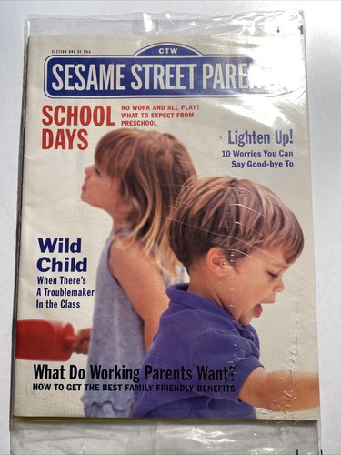 2 Vintage Sesame Street Parents Magazine Still Sealed 1994 ab5 | eBay
