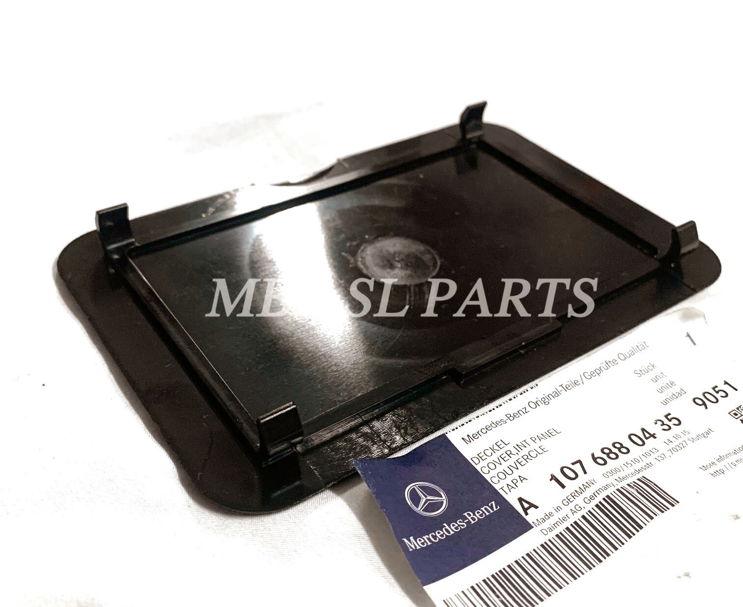 OEM Mercedes W107 R107 560SL 380SL 450SL 500SL SLC Brown Fuse box Cover ...