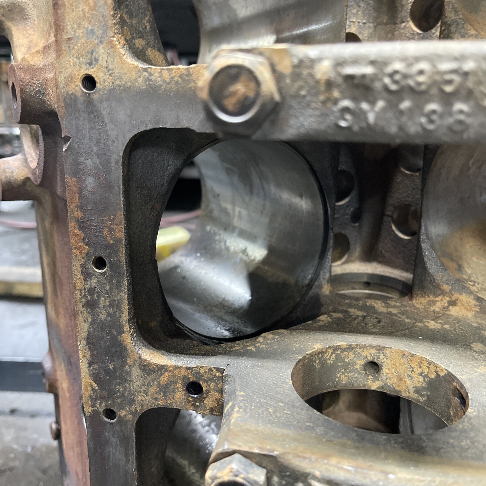 Chevy 283 Chevy II V8 Engine Short Block 3790721 ~ High Nickel Block | eBay