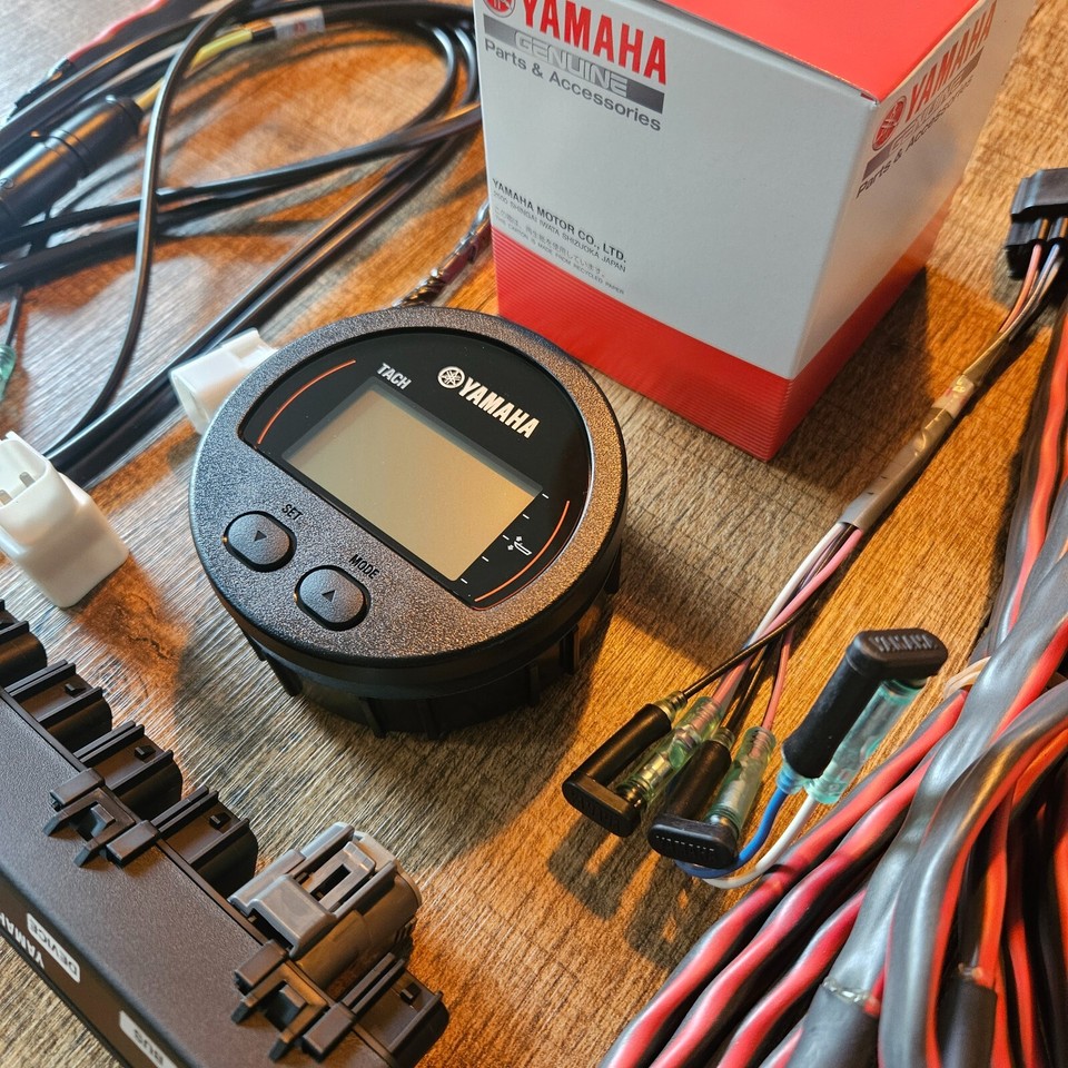 Yamaha Gauge Round Multifunction Tacho Kit 6Y8-8350T-20 | eBay