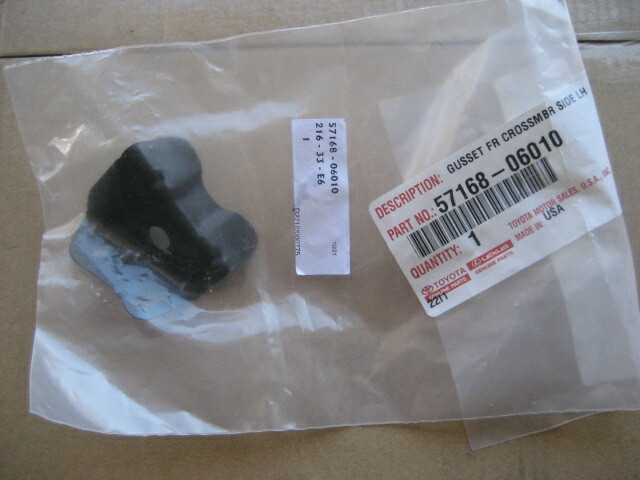 TOYOTA OEM Fender-gusset Bracket Left 5716806010 for sale online | eBay
