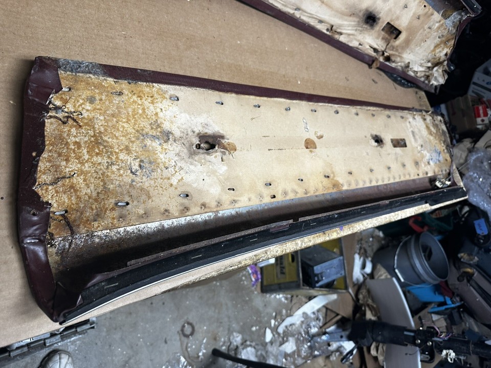 1973 - 1977 CHEVY CUTLASS SUPREME A BODY UPPER DOOR PANELS BURGANDY ...