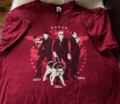 American Apparel Vintage Made in USA T-Shirt POTUS XL | eBay