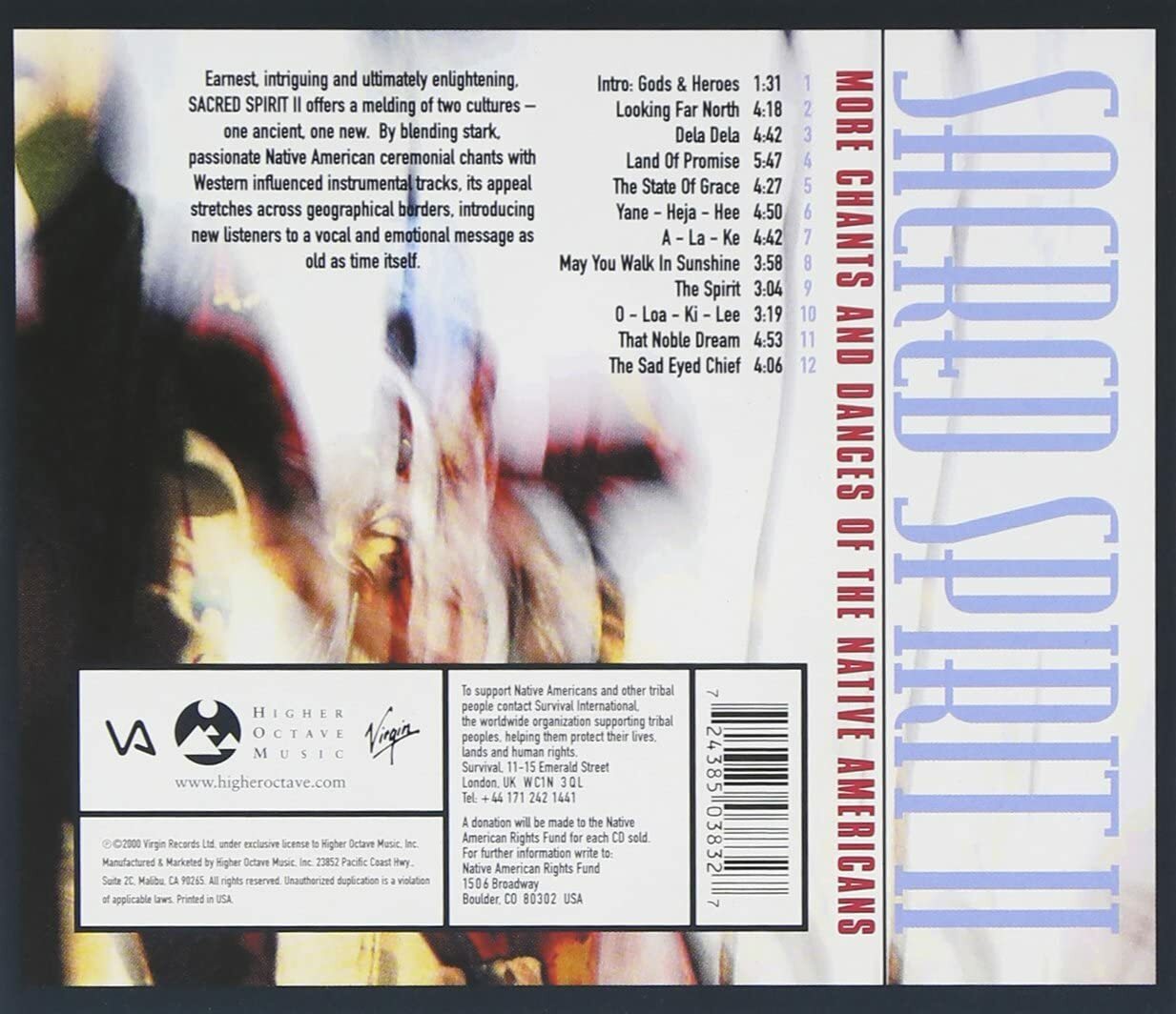 Sacred Spirit Vol.2 CD | eBay UK