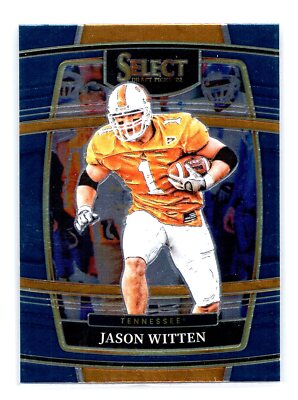 2022 Panini Select Draft Picks #59 Jason Witten Football Tennessee ...
