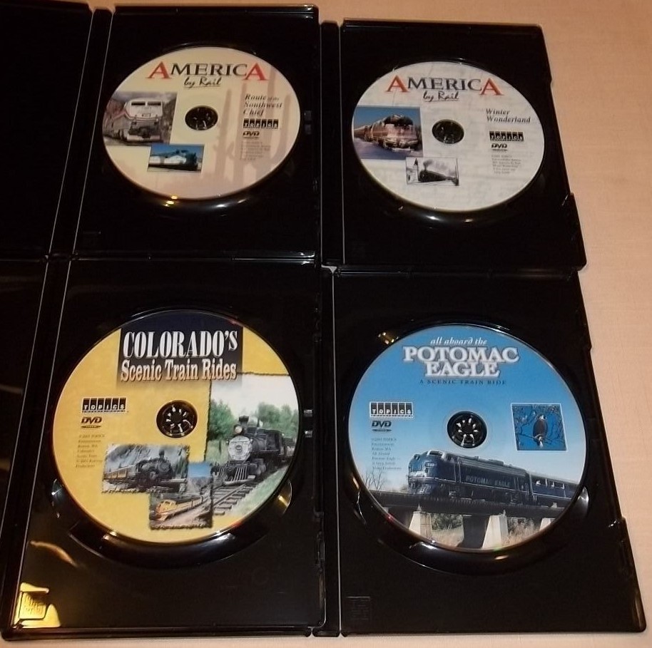 America By Rail (DVD, 2006, 4-Disc Set) Mint 781735601464| eBay