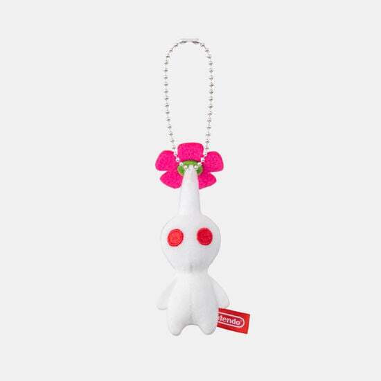 Pikmin Mascot Plush Figure Keychain 4set Red White Green Pink Nintendo ...