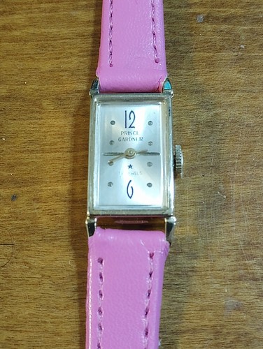 Vtg 1970's NOS Prince Gardner ladies watch, 17j New Leather band just ...