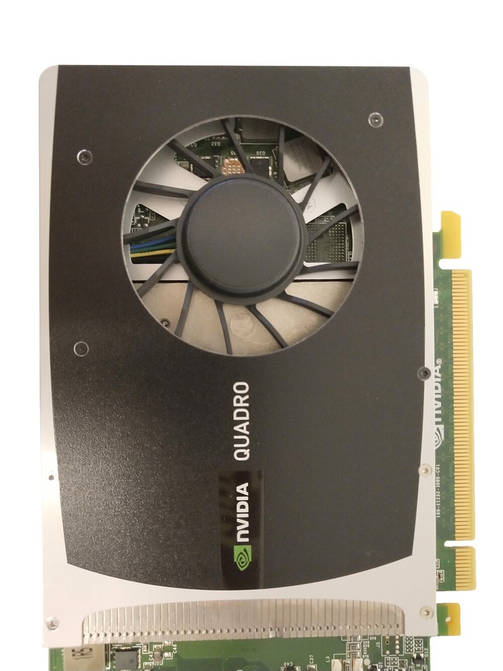 Graphics Card For HP nVidia Quadro 2000D PCIe 2.1 x16 1GB GDDR5 DVI-I ...
