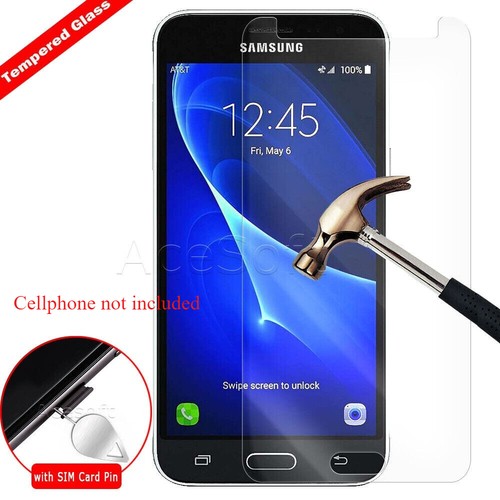 Premium 9H Real Tempered Glass Screen Protector for Samsung Galaxy J36V ...
