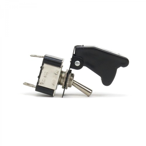 Race Toggle Switch With Safety Cover - Black hot rods SW35BK muscle hot ...