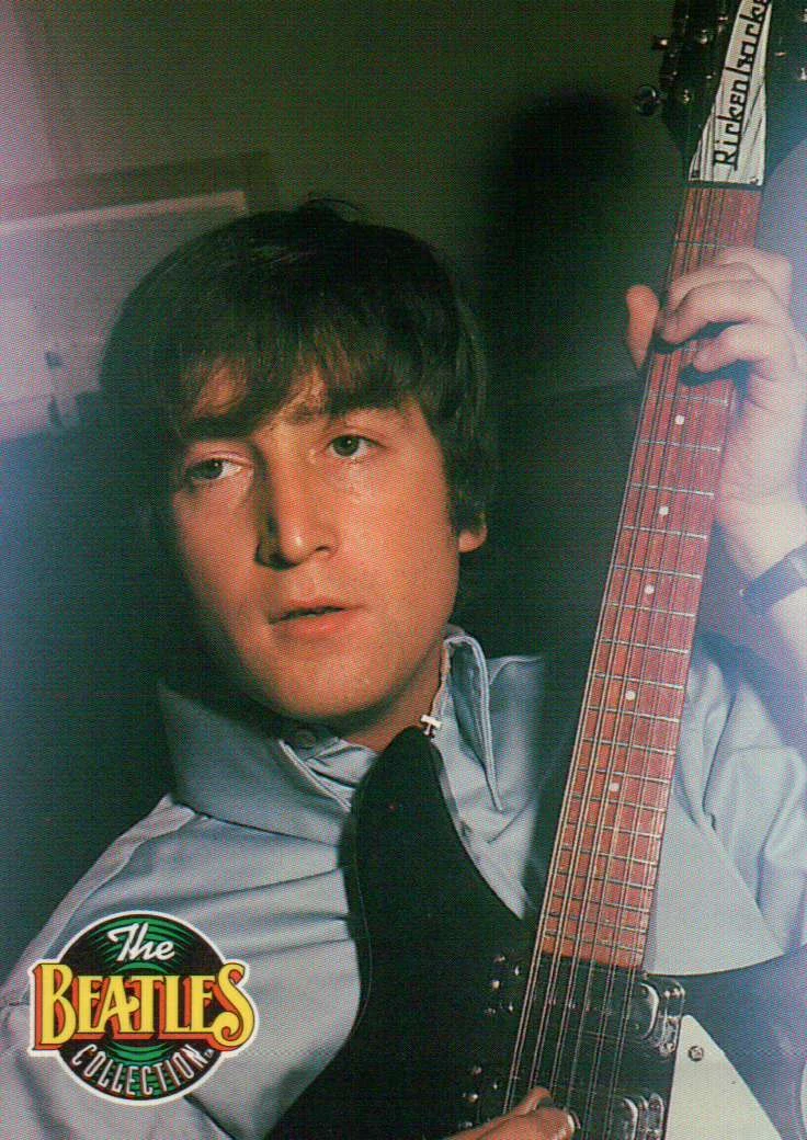 John Lennon Playing Rickenbacker