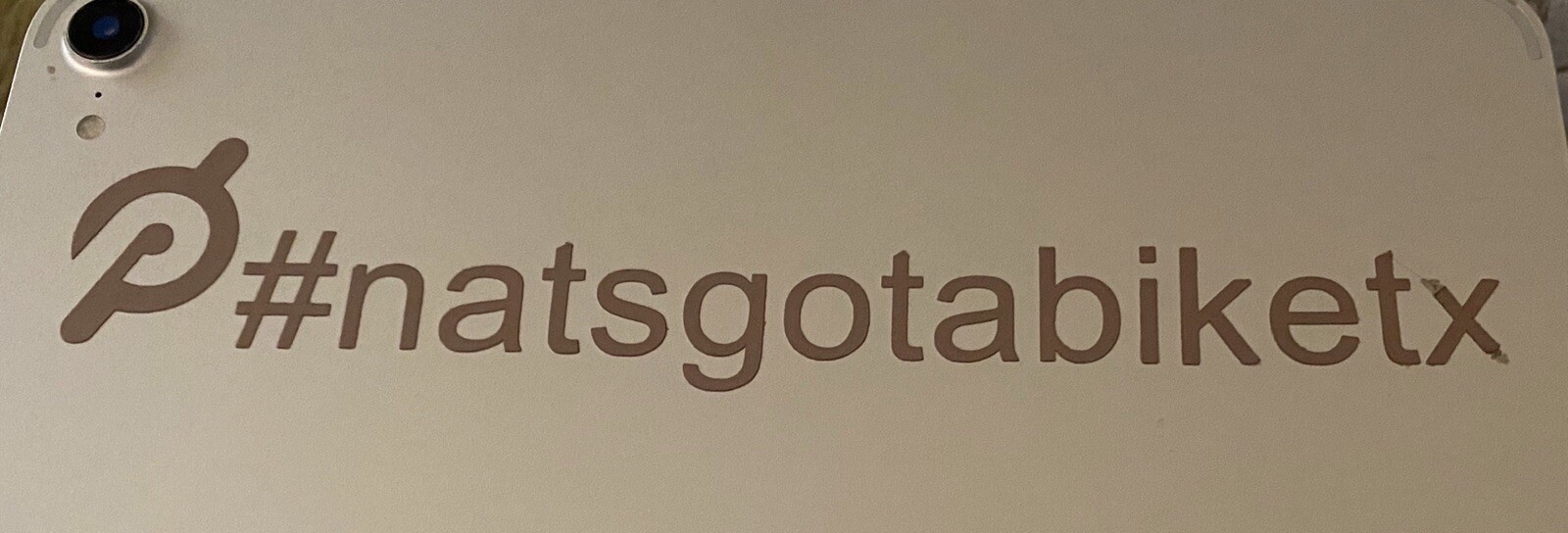 PELOTON Custom Bike Vinyl Car Decal Window Laptop Sticker Social Media ...