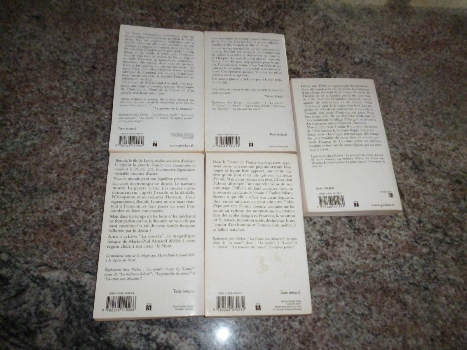 LOT DE 5 LIVRES DE POCHE EDITION POCKET DE MARIE-PAUL ARMAND | eBay