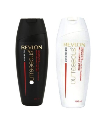 Revlon Outrageous Color Protection Shampoo & Conditioner 400 ml each ...
