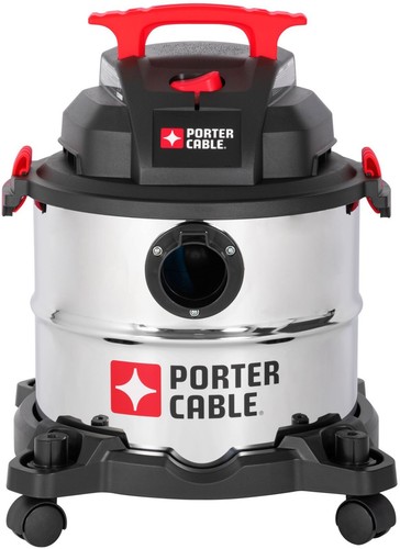 Buy Porter-Cable 5 Gallon 4 Peak HP Stainless Steel Wet/Dry Vac Shop ...