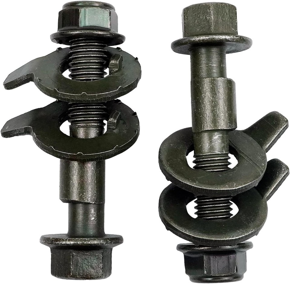 4PCS 14mm Adjustable Camber Bolt Kit Front Wheel Alignment Correction ...