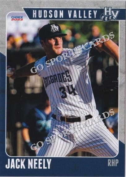 2023 Hudson Valley Renegades Jack Neely RC Rookie New York Yankees ...