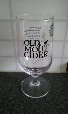 NEW & BOXED OLD MOUT CIDER PINT CHALICE GLASS | eBay