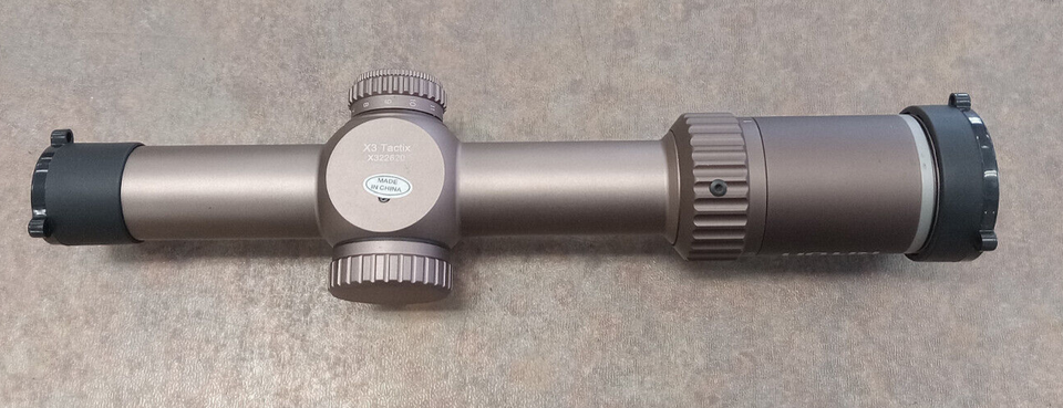 Riton Optics X3 Tactix 1-8x24mm Rifle Scope 3T18ASIB 19962527364| eBay