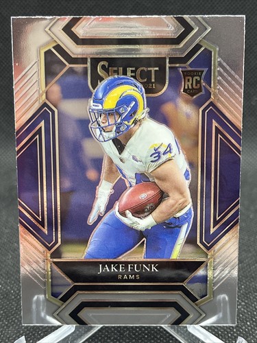 2021 Select Jake Funk Club Level Base RC #299 LOS ANGELES RAMS | eBay
