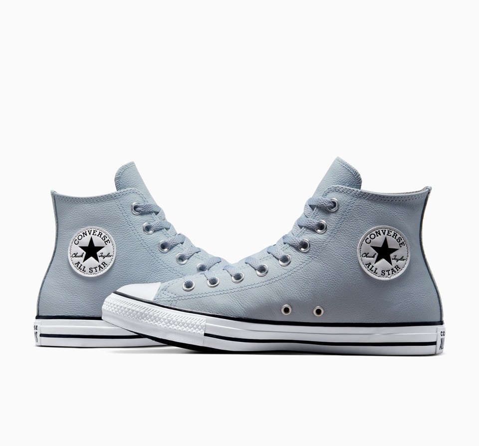 Converse Men's Chuck Taylor All Star LUXE LEATHER Hi Top Sneaker Foam ...