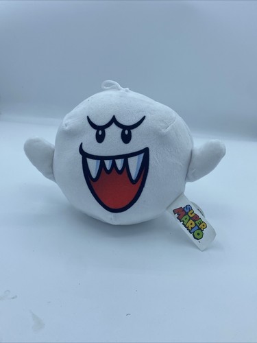 Super Mario Brothers Nintendo BOO Ghost Plush Toy Soft White 7” 2020 | eBay