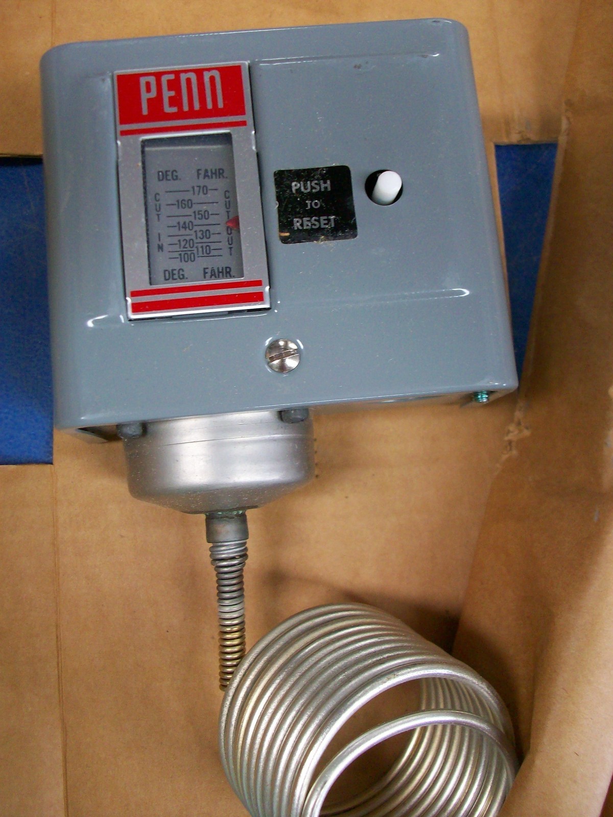 THERMOSTAT - JOHNSON CONTROLS #A70KA-1 HIGH TEMPERATURE CUTOUT - NEW ...