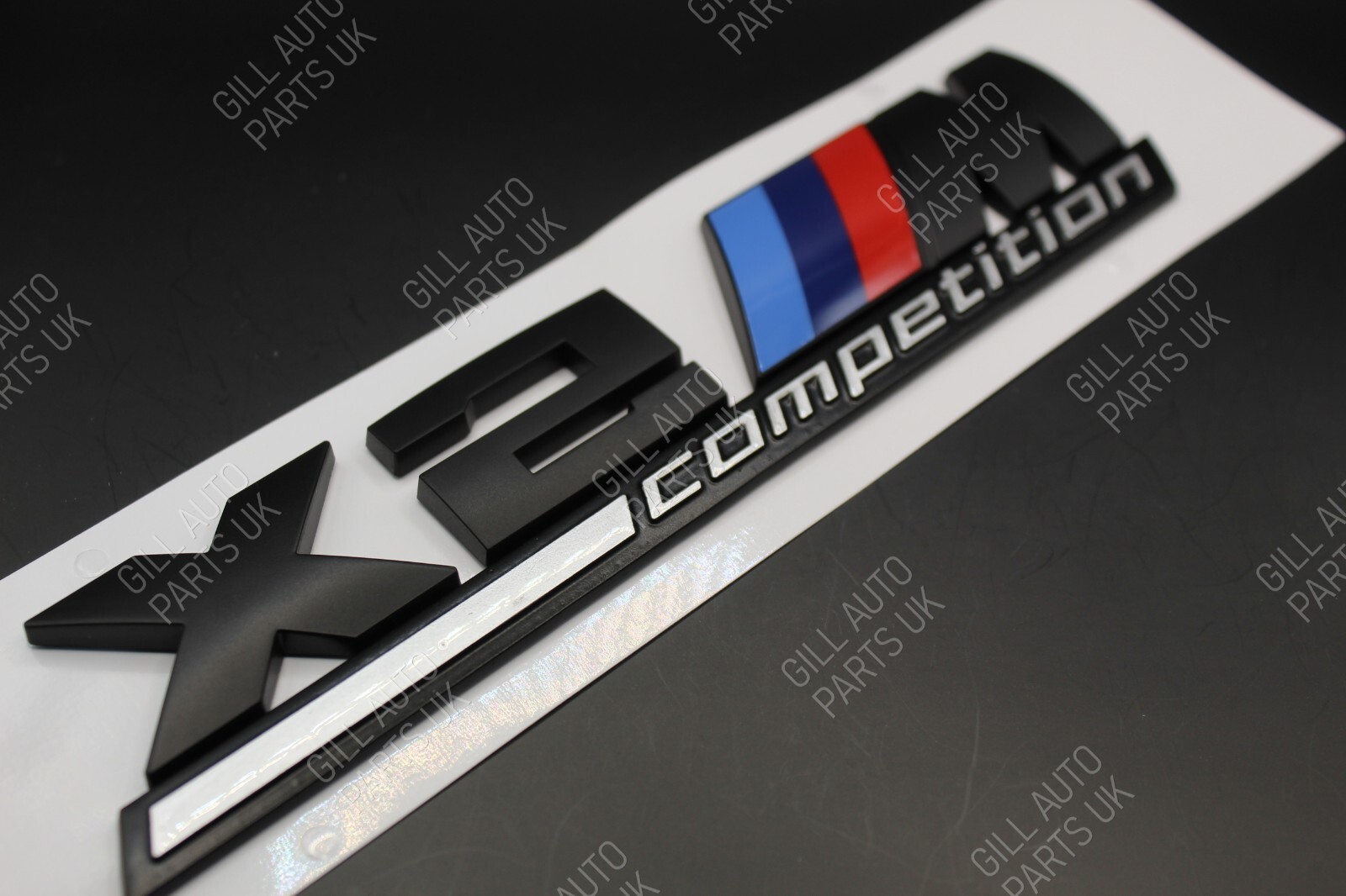 BMW X2M Competition Badge MATTE BLACK 3D Sticker Decal | eBay UK