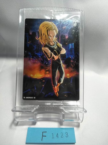 Bandai Dragon Ball Z Card Android 18 1-21 N Holo Foil Japonaise non ...