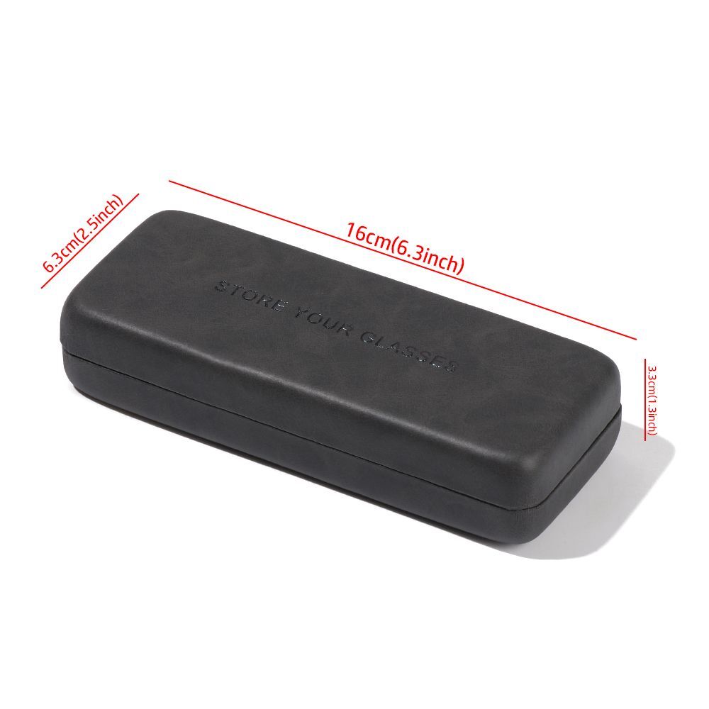 Hard Portable Eyeglass Case Glasses Case Reading Glasses Box Spectacle ...