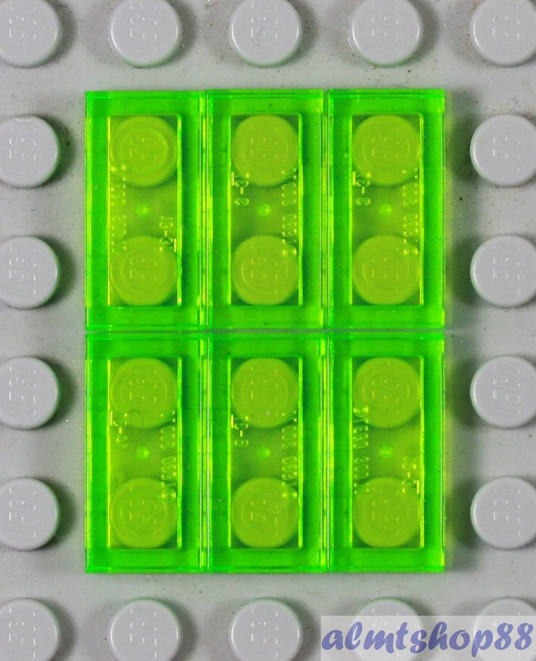 LEGO - 1x2 Tiles - PICK YOUR COLORS - Finishing Plate Smooth Flats ...