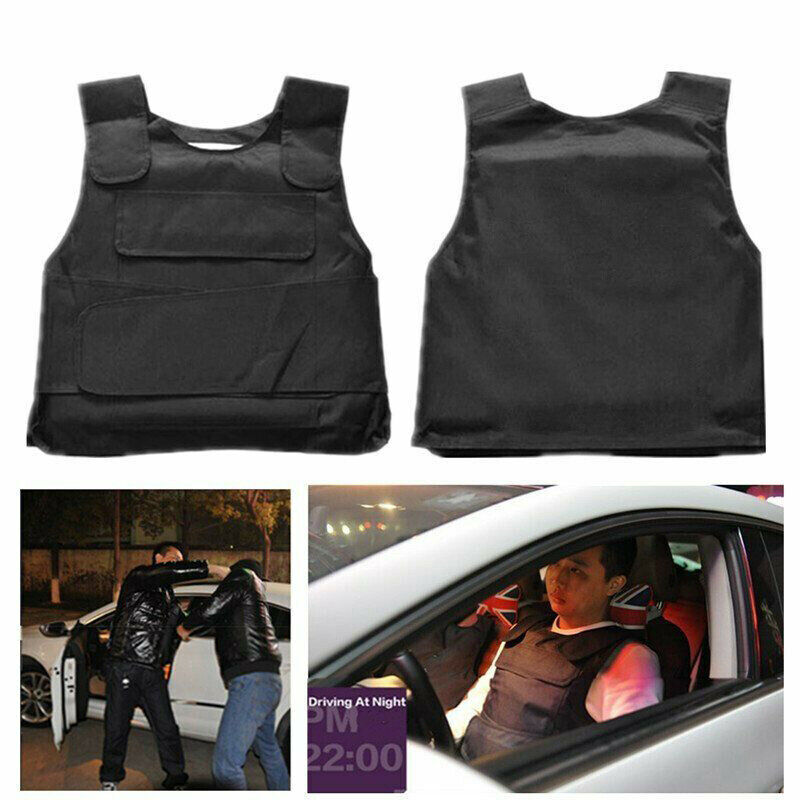 Anti-Stab Vest Body Armour Anti-knifed Security Stab Proof Bulletproof ...
