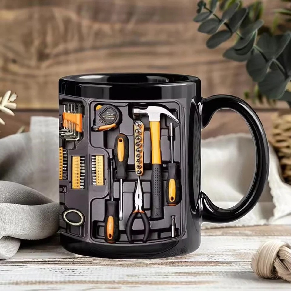 Funny Mechanic Toolbox Coffee Mug 11oz Unique Gift | eBay
