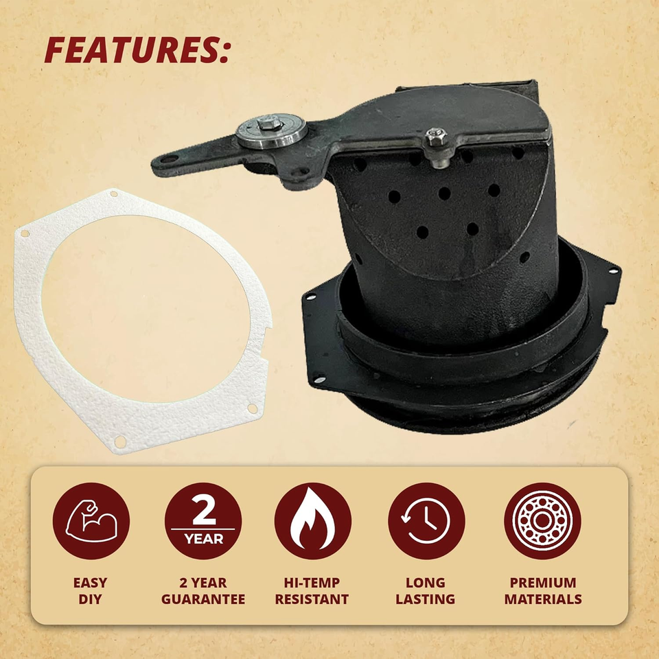 Quadra-Fire Classic Bay 1200 EZ Clean Burnpot Replacement Part 812-3351 ...