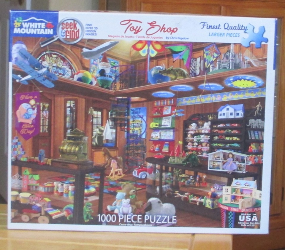 TOY SHOP - Complete - WHITE MOUNTAIN PUZZLE | eBay