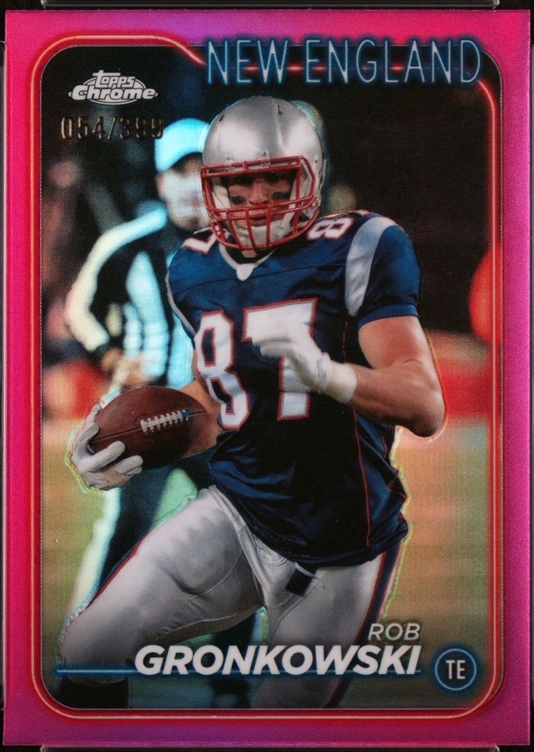 2024 Topps Chrome - Rob Gronkowski #121 Magenta Refractor /399 for sale ...