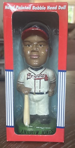 Andruw Jones Atlanta Braves Bobble Dobble Vintage Bobblehead | eBay